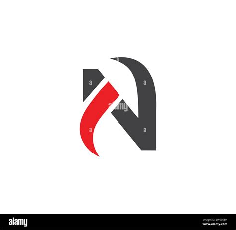 Nb Letter Logo And N Letter Logo Design Vector Stock Vector Image And Art Alamy