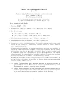CAS CS 131 Combinatorial Structures