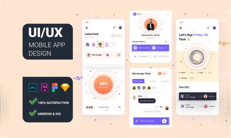 Uiuxdesignlab I Will Design Modern Mobile App Ui Ux Or Admin