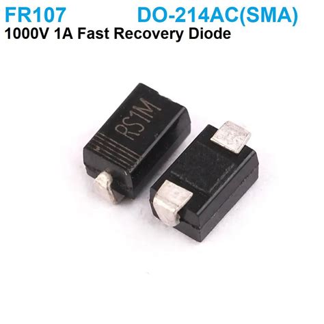 Smd Fast Recovery Diode Fr107 Rs1m Uge Electronics Egypt