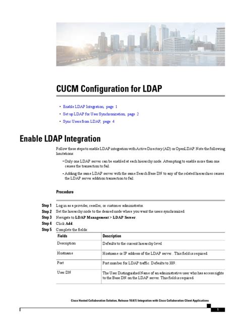 Cucm Configuration For Ldap Pdf Public Key Certificate Internet Standards