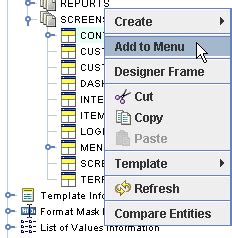 Cascading Menu Example
