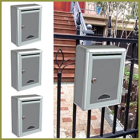 【factory Direct Sale】mailbox Letterbox Secure Locking Mail Box Secure Large Storage Shopee