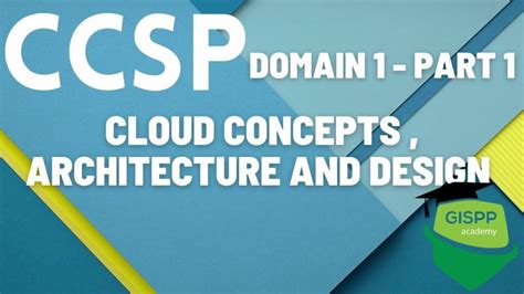 Ccsp Domain 1 Cloud Concepts Architecture And Design How To Pass Ccsp Exam Ccsp Exam