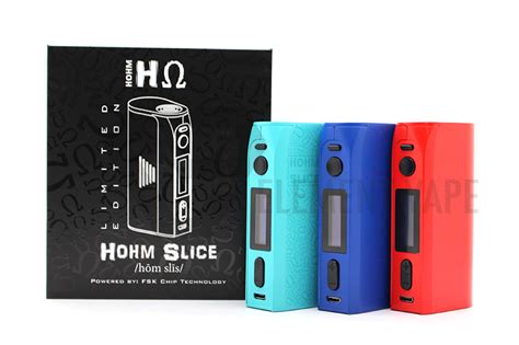 HΩ Hohm Slice W TC Box Mod Single