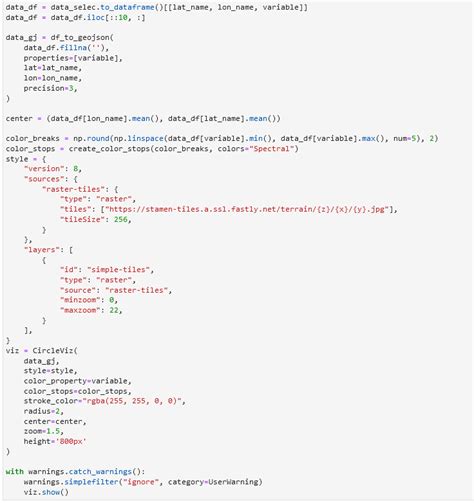 How To Hide Nullnan Values On A Circleviz · Issue 188 · Mapboxmapboxgl Jupyter · Github