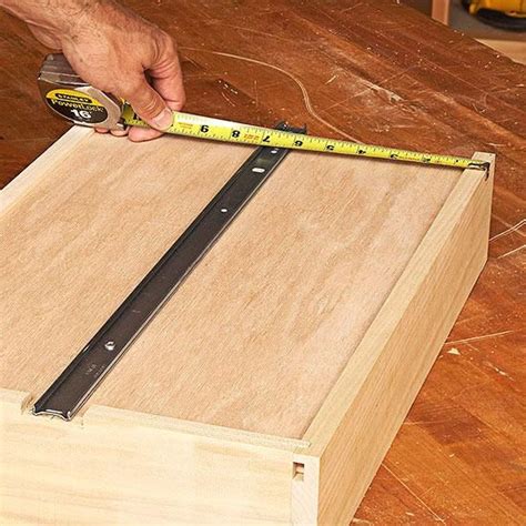 Installing Kitchen Cabinet Drawer Slides