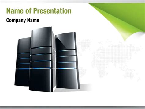 Computer Server Powerpoint Templates Computer Server Powerpoint
