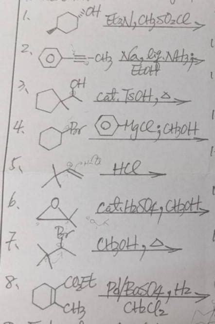 Solved Draw The Final Structure Of Question To Chegg