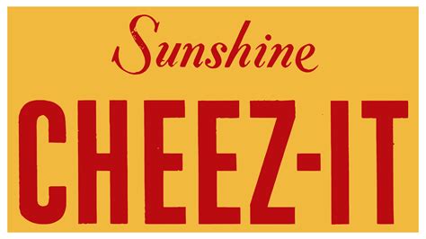 Cheez It Logo Symbol Meaning History Png Brand
