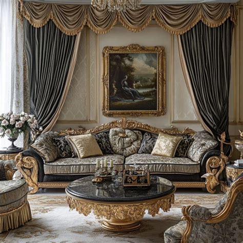 10 Baroque Living Room Ideas Create An Elegant And Opulent Space With