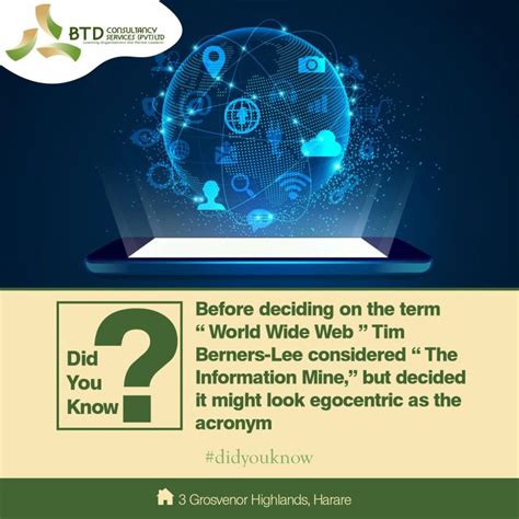 mondaybusinessfacts didyouknow btd consultancy services