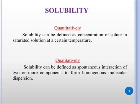 Solubility Introduction Types Of Solutions Solubility Expressions
