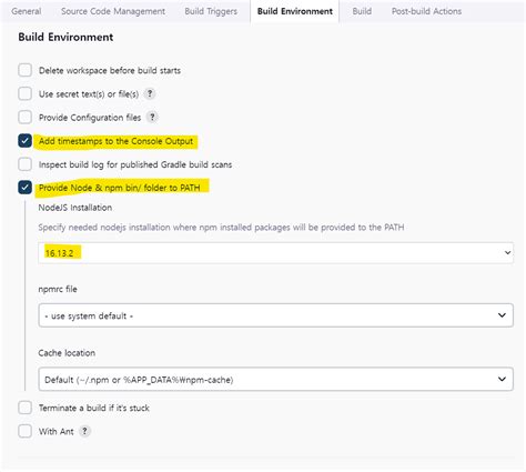 Jenkins 활용 React 프로젝트 자동 빌드 및 Build 폴더를 Nodejs 프로젝트로 이동