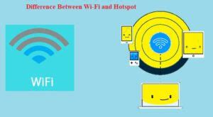 Difference Between Wi Fi And Hotspot The Engineering Knowledge