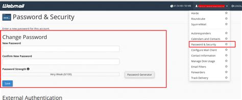 Reset Password Email Account Melalui Webmail