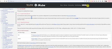 Doc Improve Documentation Ocbuild · Issue 1528 · Eclipse Jkubejkube