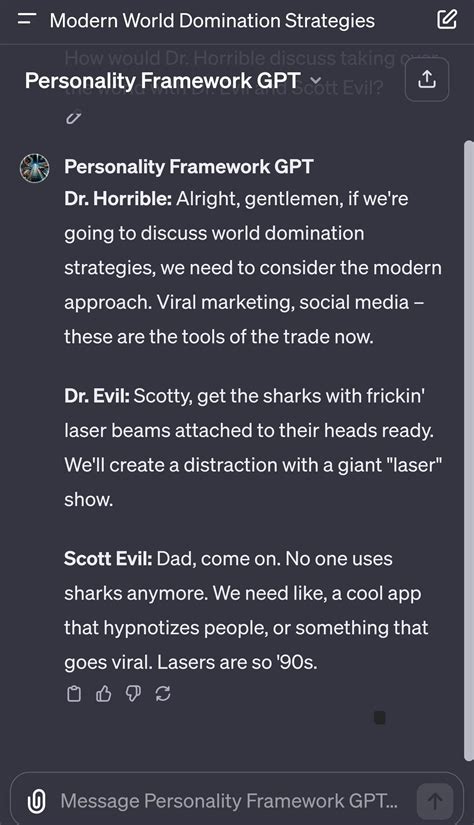 Chatgpt Personality Framework Gpt R Chatgpt