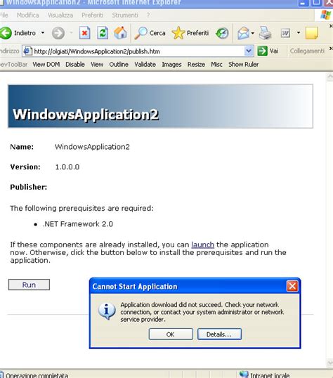 Clickonce Publish Problem Vbcity The Net Developer Community