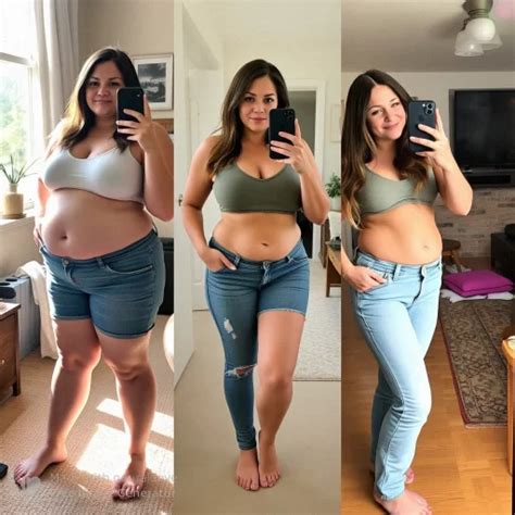Woman Weight Gain Sequence