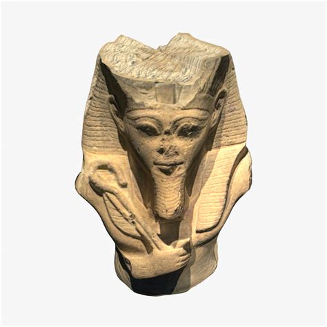 3d Tutankhamun Statue Model