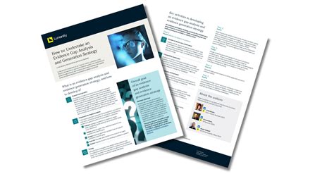Developing An Heor Evidence Gap Analysis And Generation Strategy Lumanity