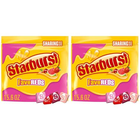 Starburst Favereds Fruit Chews Summer Candy Sharing Size