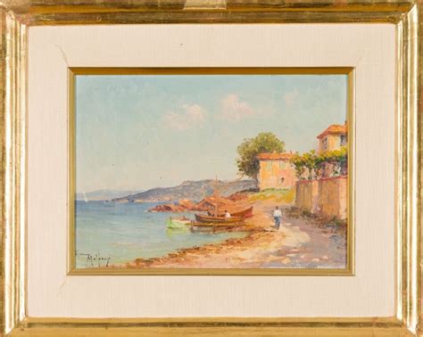 Henry Malfroy Coast In The Southern France Mutualart
