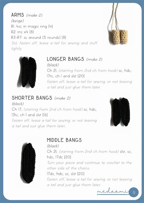 Inosuke Inspired Crochet Pattern