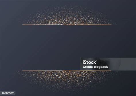 반짝이 프레임 회색 배경 실버 화이트 골드 스파클이 있는 테두리 글래머 크리스마스 카드 생일 파티 초대 새해 축하 벡터 일러스트 사각형 모던 패턴 금 금속에 대한 스톡 벡터