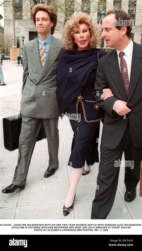 Apr 21 1999 K15437el 042199jocelyne Wildenstein Settles Her Two