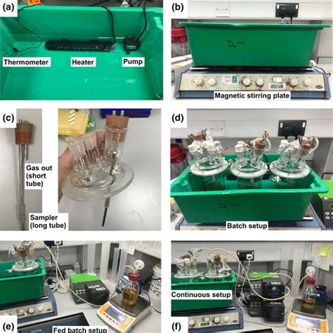 Schematic Diagrams Of The Anoxic Bioreactor Units A Batch