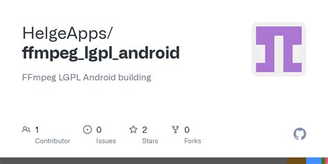 Github Helgeappsffmpeglgplandroid Ffmpeg Lgpl Android Building