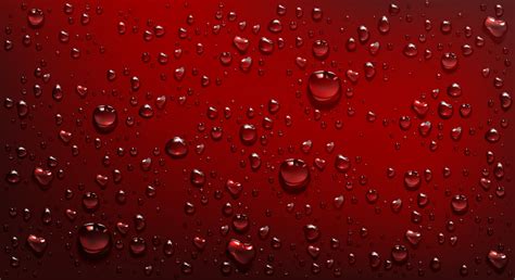 Water Droplets On Red Background 15680406 Vector Art At Vecteezy