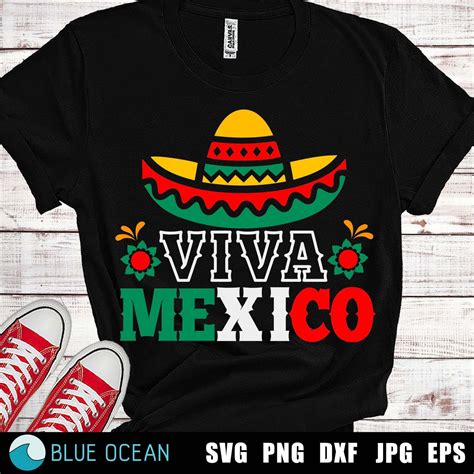 Viva México Svg México Svg Independencia De México Sublimación Png