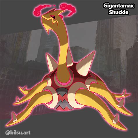 Gigantamax Shuckle By Wparks On Deviantart