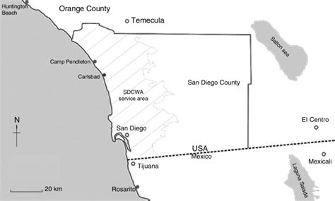 Orange County San Diego Map