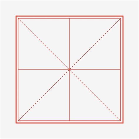 Traditional Red Tianzi Grid For Decoration