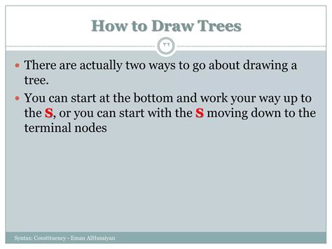 Constituency Trees And Rules Pdf