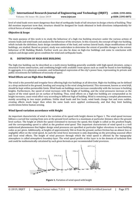 Irjet Analysis And Design Of Bg10 Commercial High Rise Building