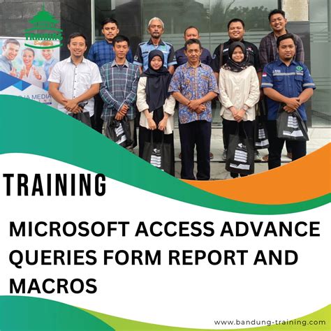 Training Microsoft Access Advance Queries Form Report And Macros