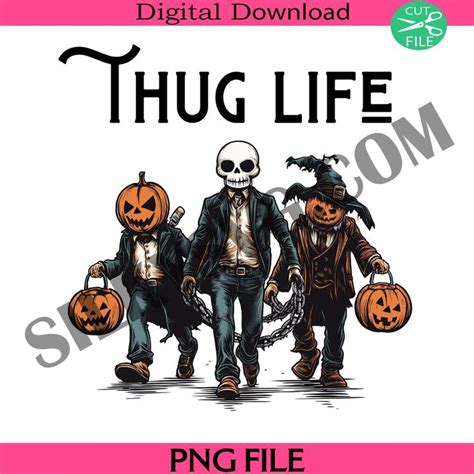 Thug Life Png Halloween Ghost Png Scary Ghost Png Jack O Lantern Png