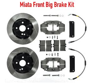 Stoptech Big Brake Kit For Mazda Miata Nanb 18 Nonsport Bbk