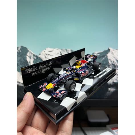 [ready Stock] 1 43 Mini Cut Minichamps F1 Red Bull Rb7 Wittle Red Bull