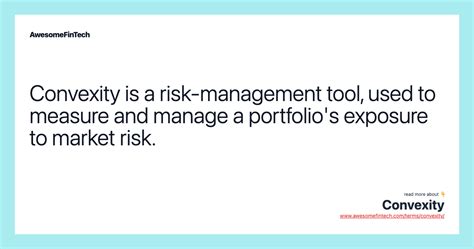 Convexity Awesomefintech Blog