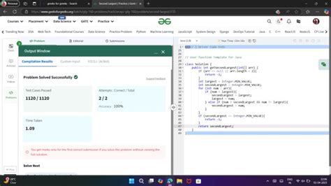 160daysofcode Geeksforgeeks Dsa Codingchallenge Keepcoding