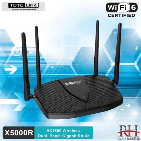 Jual Totolink Router X5000r Ax1800 Wifi 6 Dual Band Gigabit Router