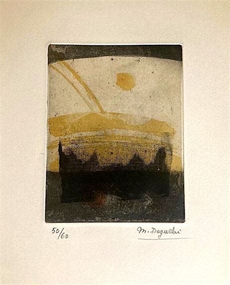 Michiyoshi Deguchi Deguchi Michiyoshi Engraving Mutualart