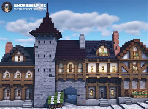 Medieval City Street Part Of A Bigger Project Minecraftbuilds