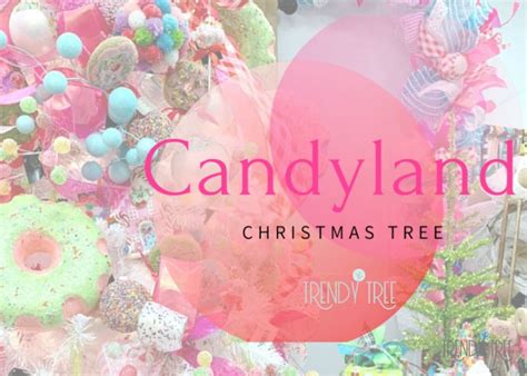 Candyland Gingerbread Tree